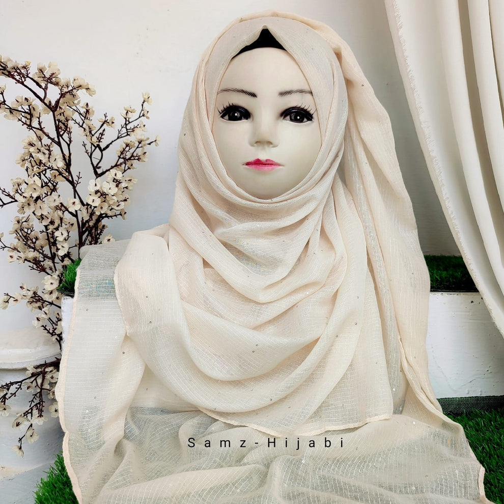 Sequence Pret Hijab Cream – samzhijabi
